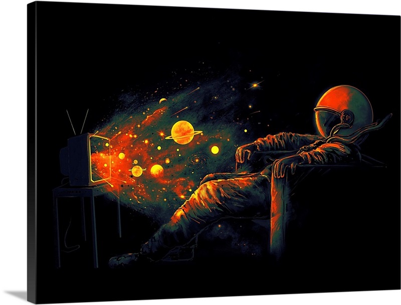 Cosmic Channel | Great Big Canvas