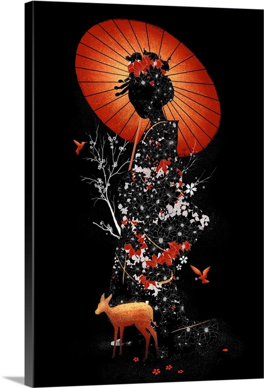 Geisha Nature | Great Big Canvas