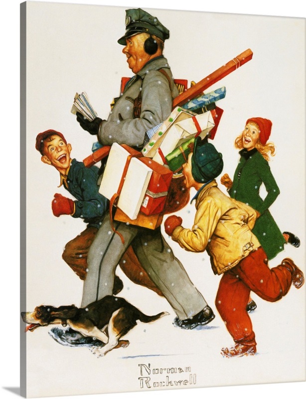 Jolly Postman | Great Big Canvas