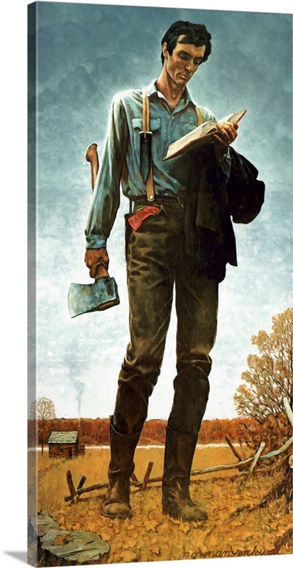 Lincoln The Railsplitter | Great Big Canvas