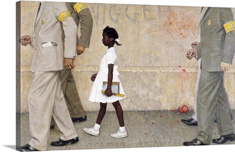 The Problem We All Live With | Great Big Canvas