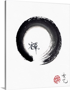 Enso Zen Wall Art, Canvas Prints, Framed Prints, Wall Peels | Great Big ...