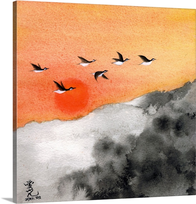 Zen Sunset | Great Big Canvas