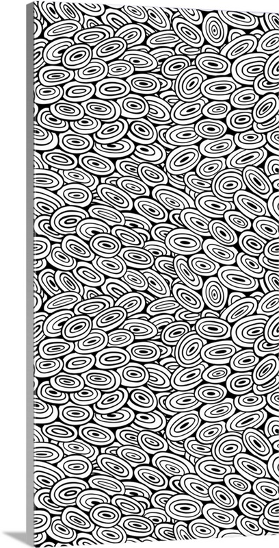 Abstract Elliptical Pattern Wall Art, Canvas Prints, Framed Prints ...