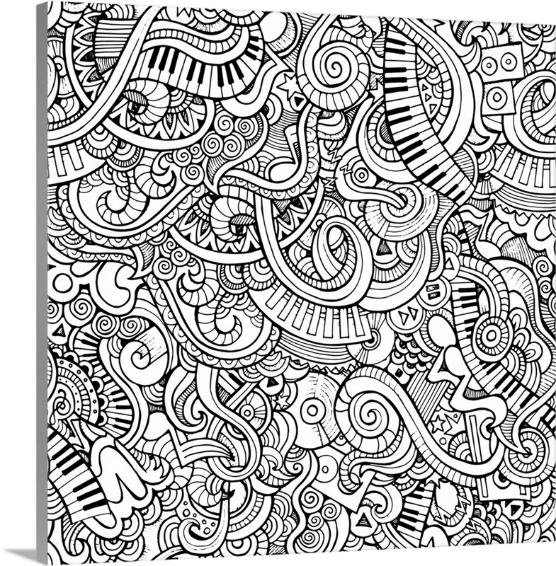 Musical Doodle | Great Big Canvas