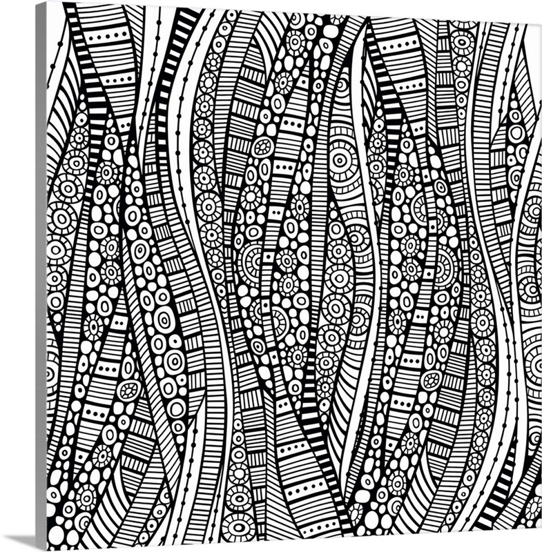 Wave Pattern Wall Art, Canvas Prints, Framed Prints, Wall Peels | Great ...