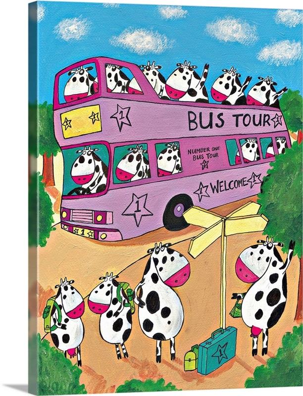 Cow Bus | Great Big Canvas