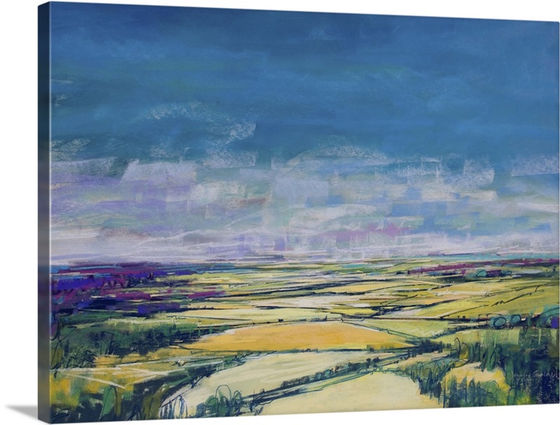 Patchwork Fields IV | Great Big Canvas