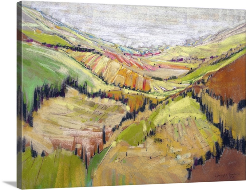Patchwork Hills IX | Great Big Canvas