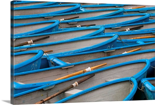 Blue Rowboats | Great Big Canvas