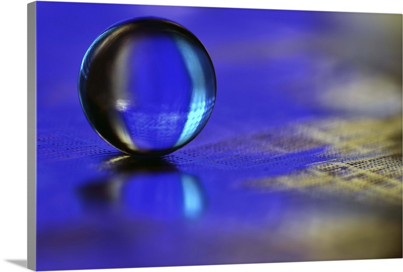 Blue Structure | Great Big Canvas