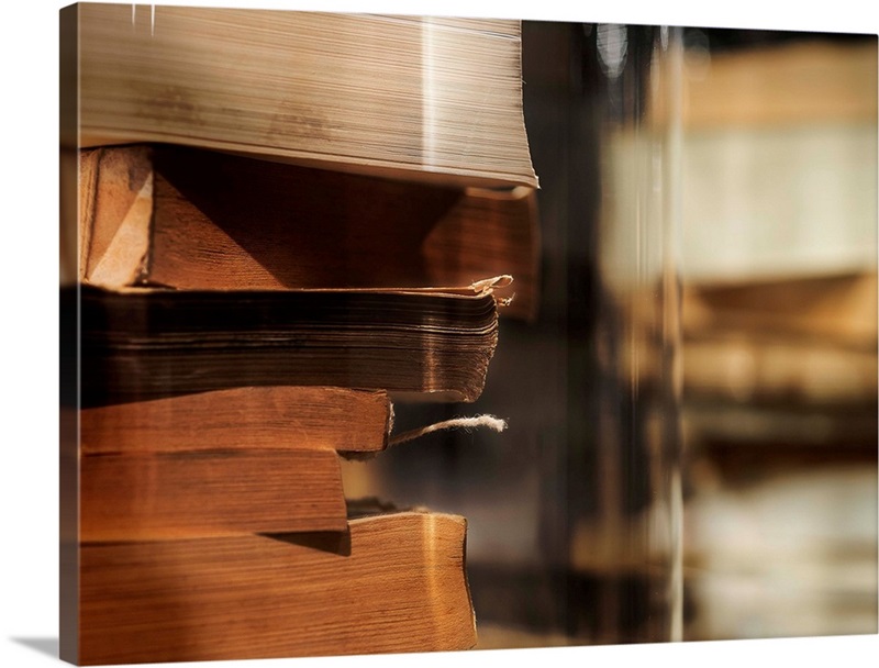 Books Under Glass | Great Big Canvas