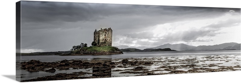 Castle Stalker Panorama | Great Big Canvas