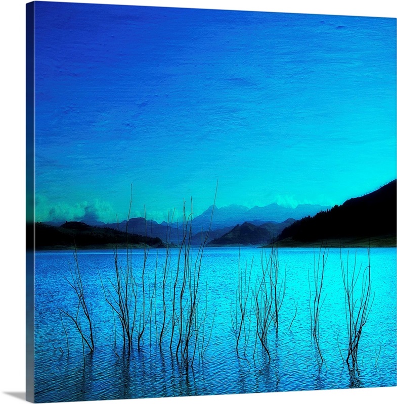 Composition In Blue | Great Big Canvas