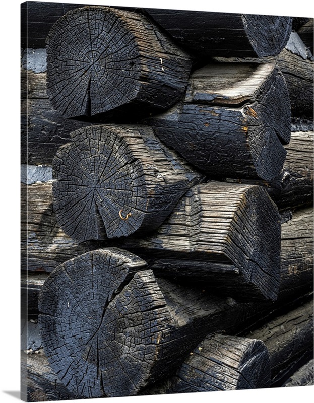 Endless Interest Log Cabin Detail | Great Big Canvas