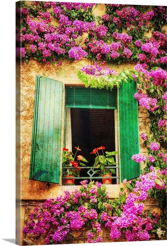 Green Shutters | Great Big Canvas