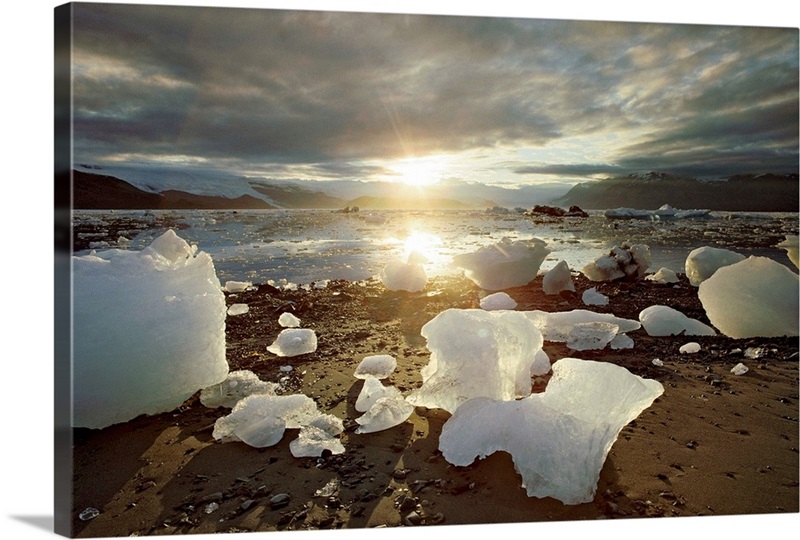 Melting Sun II | Great Big Canvas