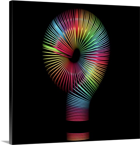 Slinky Question Mark | Great Big Canvas