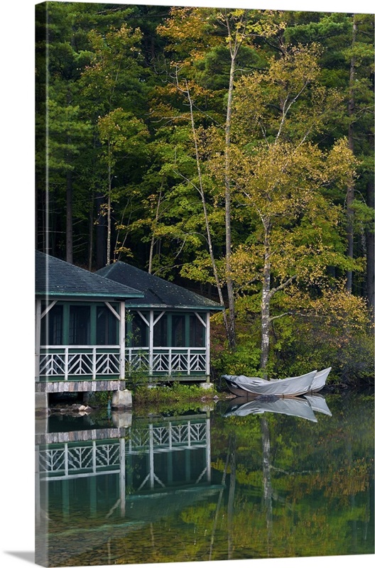 Vermont Boathouse | Great Big Canvas
