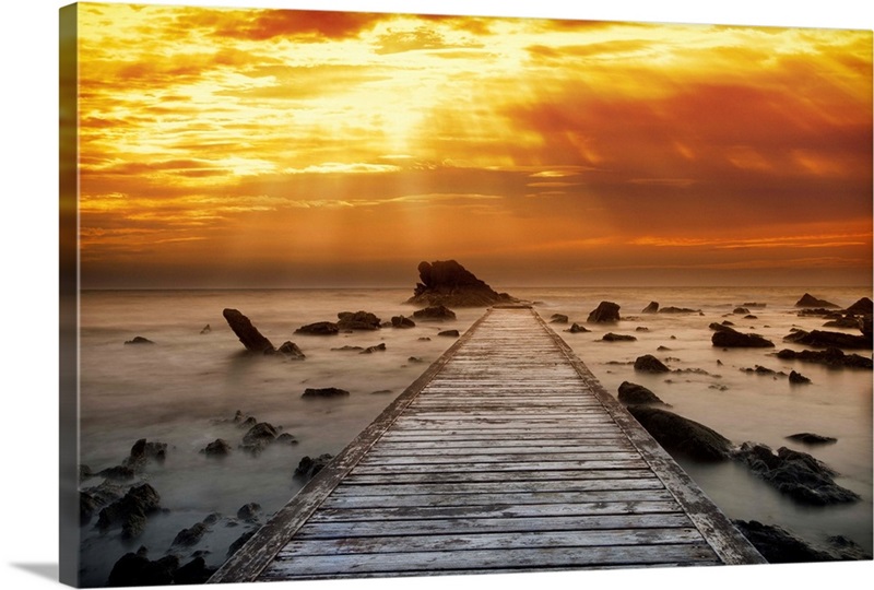 Warm Sunset | Great Big Canvas