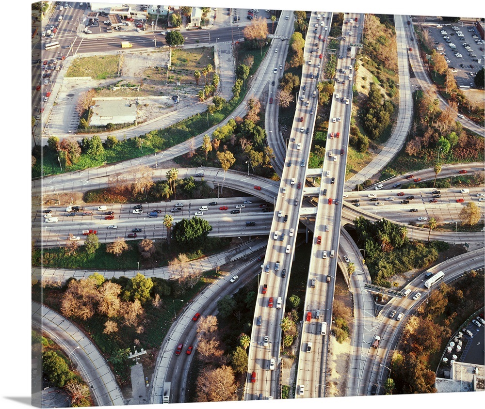 Aerial Highways Wall Art, Canvas Prints, Framed Prints, Wall Peels ...