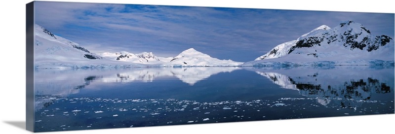 Antarctica, Paradise Bay, Ice melting in the water | Great Big Canvas
