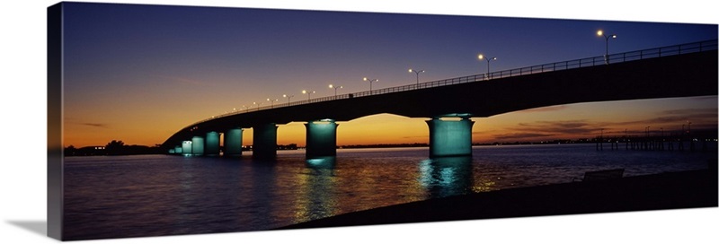 Bridge across the sea, Ringling Bridge, Harts Landing, Sarasota ...