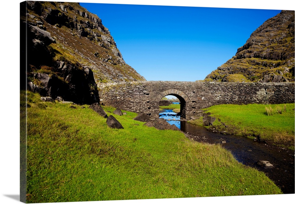 Bridge Over The River Loe, Gap Of Dunloe, Killarney National Park ...