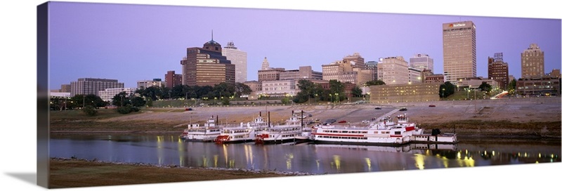 Buildings At The Waterfront, Memphis, Tennessee | Great Big Canvas