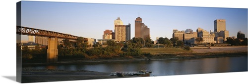 Buildings At The Waterfront, Memphis, Tennessee | Great Big Canvas