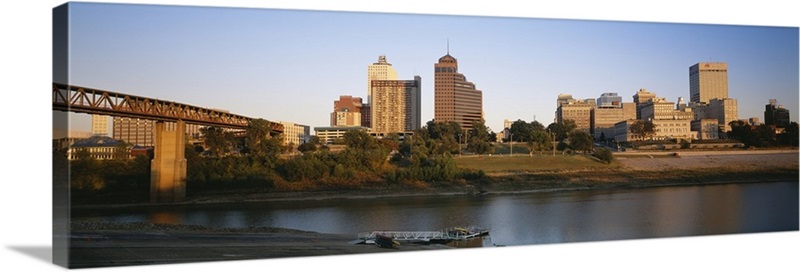Buildings At The Waterfront, Memphis, Tennessee | Great Big Canvas
