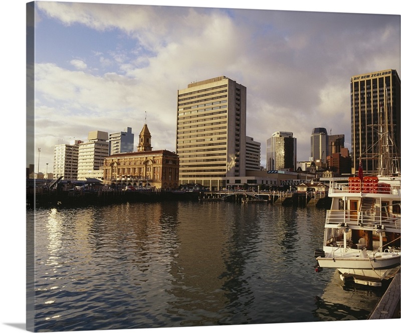 Buildings on the waterfront, Milwaukee, Wisconsin | Great Big Canvas