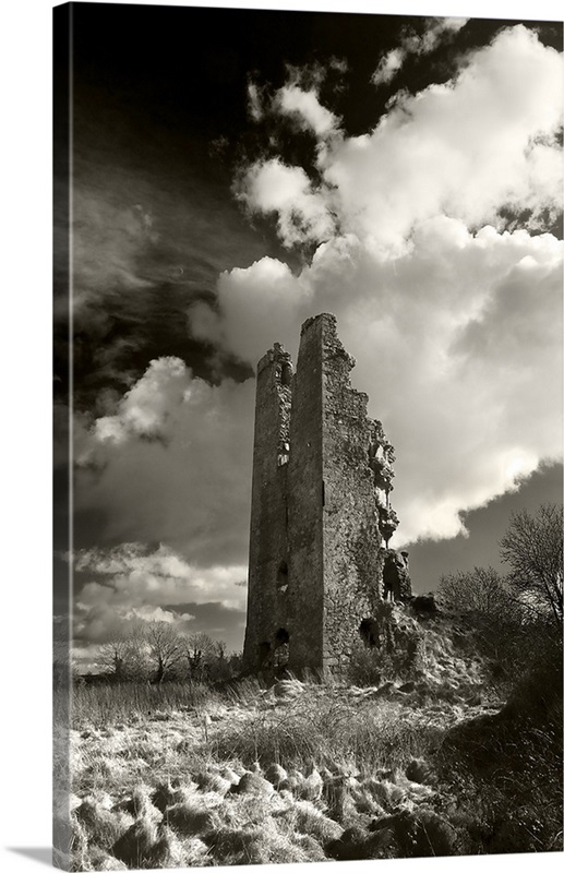 Clonea Castle, County Waterford, Ireland | Great Big Canvas