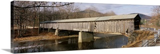 Covered Bridge Wall Art & Canvas Prints | Covered Bridge Panoramic ...