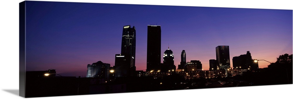 Downtown Oklahoma City At Night