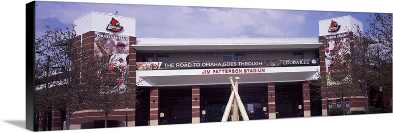 Facade of the Jim Patterson Stadium, Louisville, Kentucky | Great Big ...