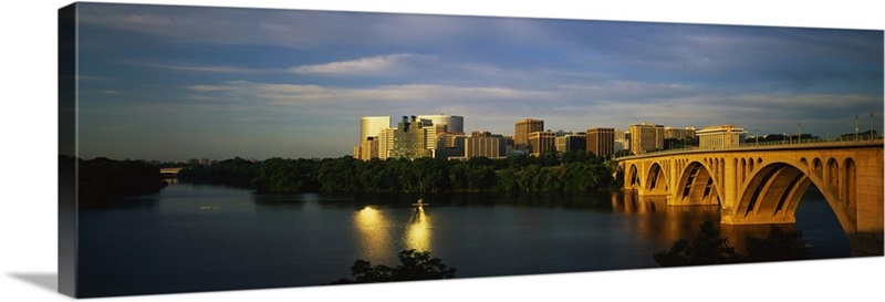 Francis Scott Key Bridge Rosslyn VA | Great Big Canvas