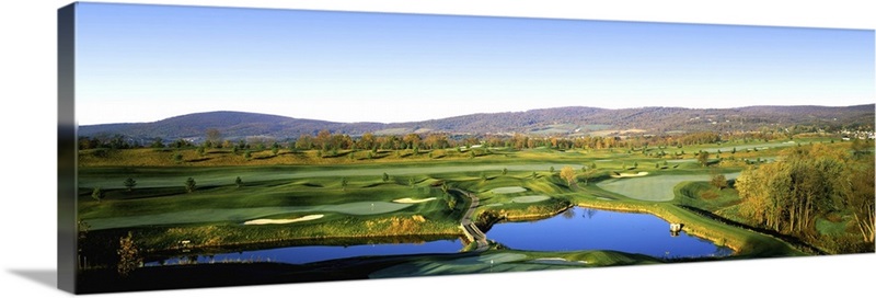 Golf course, Musket Ridge Golf Club, Myersville, Frederick County ...