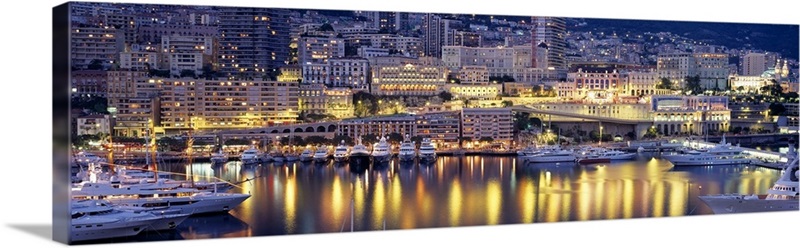 Harbor Monte Carlo Monaco | Great Big Canvas