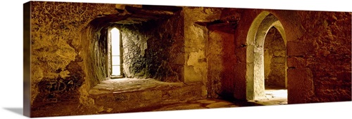 Interiors of a castle, Blarney Castle, Blarney, County Cork, Republic ...