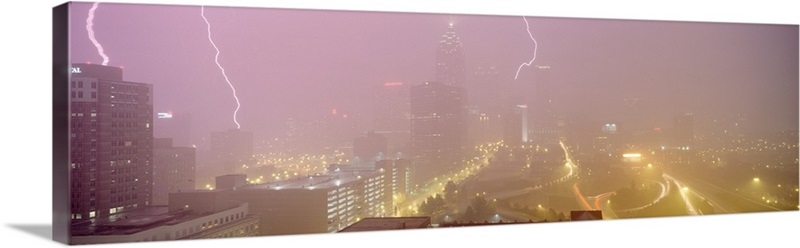Lightning Atlanta GA | Great Big Canvas