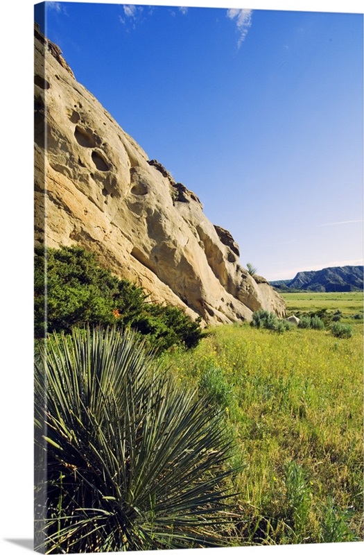 Limestone outcroppings of Missouri Breaks, Upper Missouri River Breaks ...