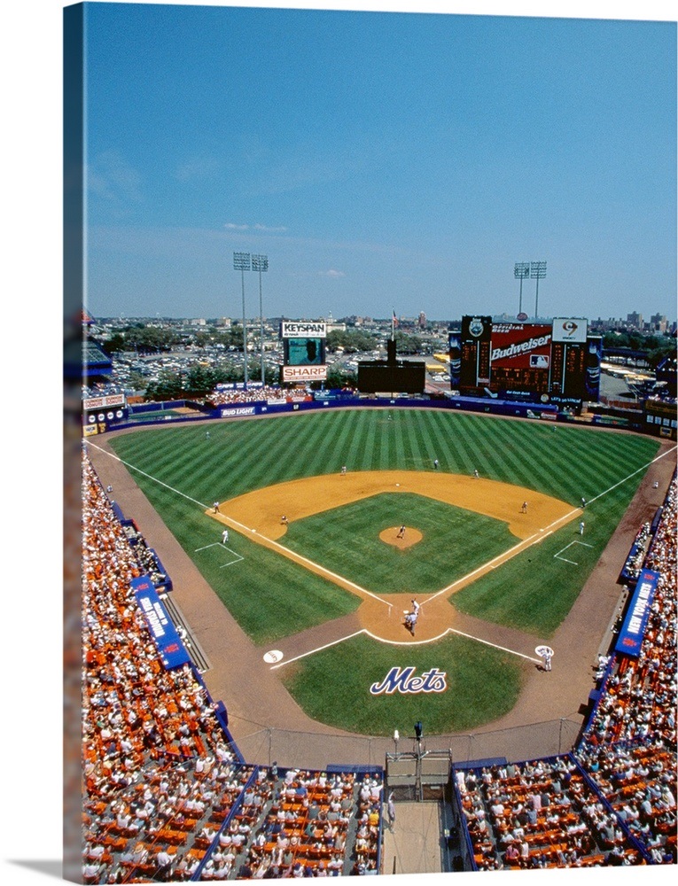 Mets Game at Shea Stadium Wall Art, Canvas Prints, Framed Prints, Wall ...