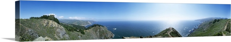 Muir Beach Lookout San Francisco CA Wall Art, Canvas Prints, Framed ...