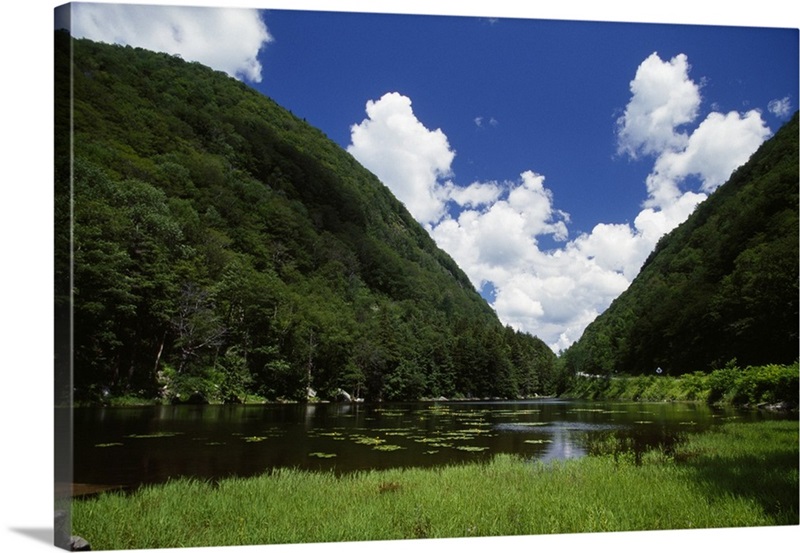 Notch Lake in summer, Catskill Mountain State Park, New York | Great ...
