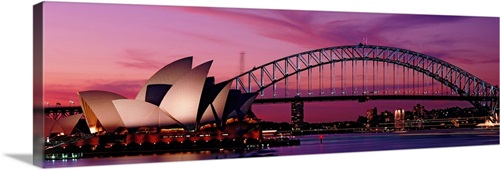 Opera House Bridge Sydney Australia Great Big Canvas