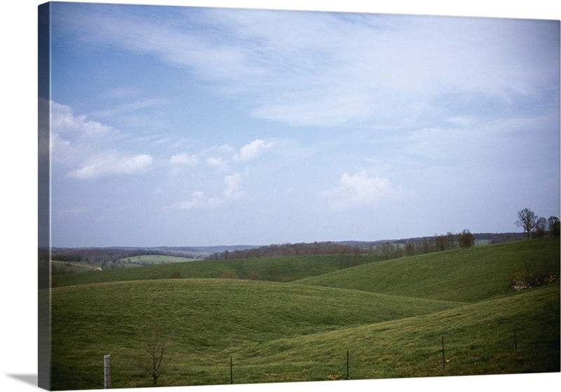 Panoramic view of a landscape, Arkansas | Great Big Canvas