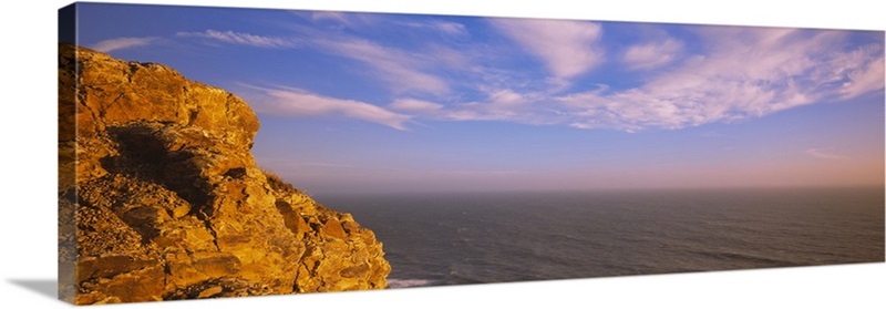 Panoramic View Of The Ocean, Pacific Ocean, San Mateo County ...