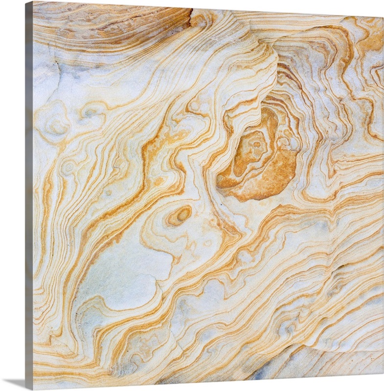 Pattern of layers on sandstone rock, Grand Staircase-Escalante National ...