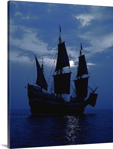 Replica of Mayflower II | Great Big Canvas